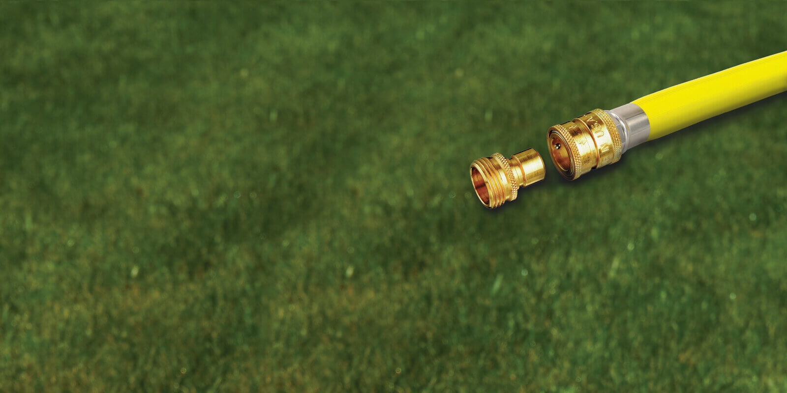 Brass Quick Disconnect Full-Flow (Pair) ⋆ GardenGrow.us